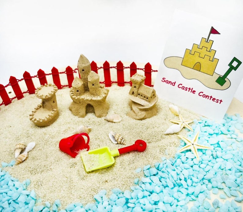 Elf Prop Beach Sandcastles Dollhouse Accessory Mini Beach Toys - Etsy