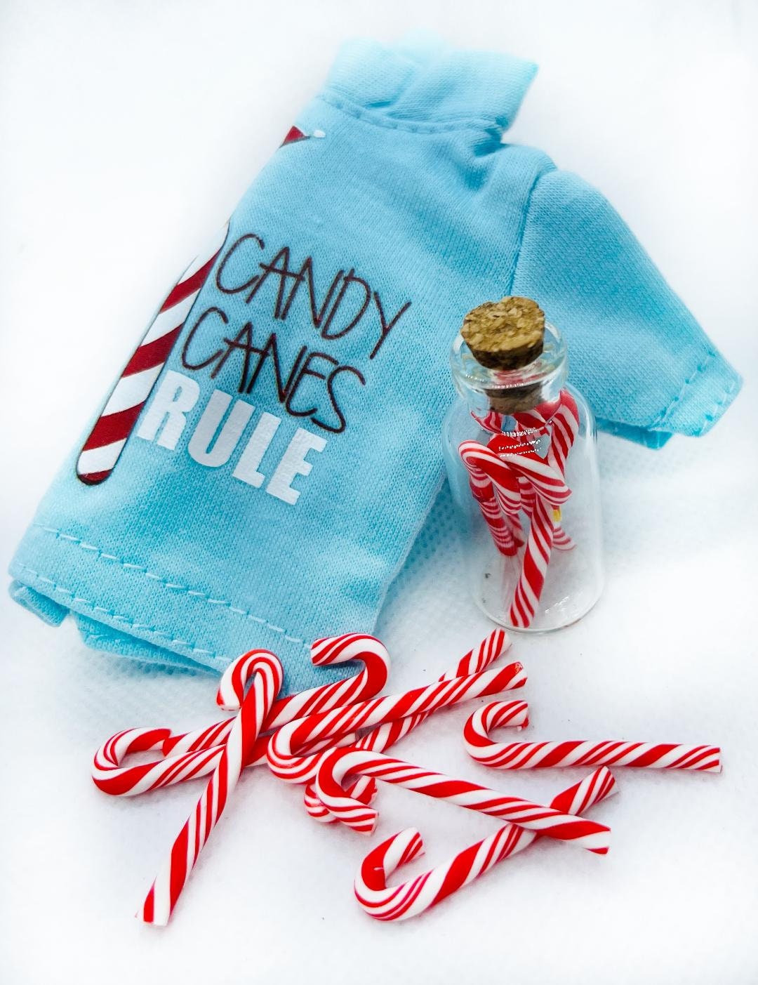 Elf Peppermint Candy Elf Prop Elf Accessory Elf Food Dollhouse - Etsy