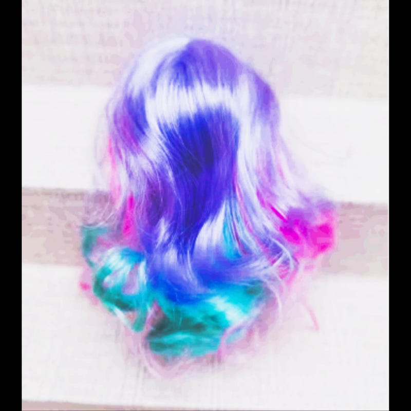 12 Doll Hair Topper - Etsy