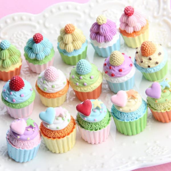 Miniature Cupcakes - Etsy