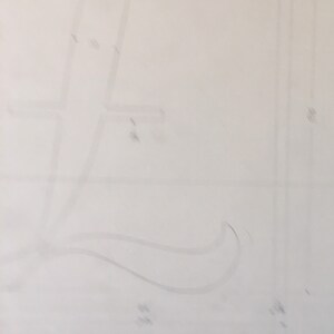 An Original Linotype Master Drawing Salvaged From the Linotype Foundry ...