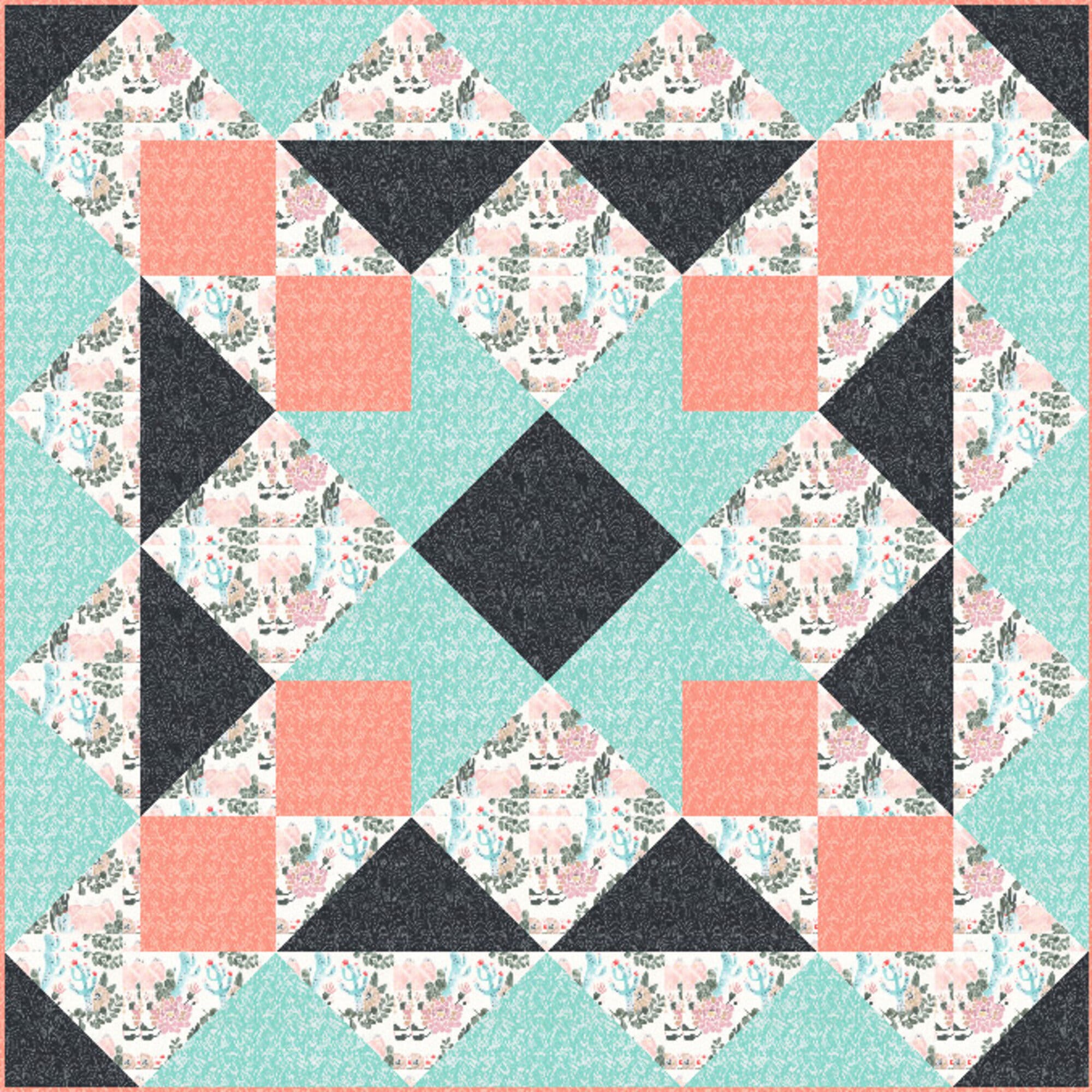Simply Santa Fe! Quilt Pattern - 5 Sizes - Etsy