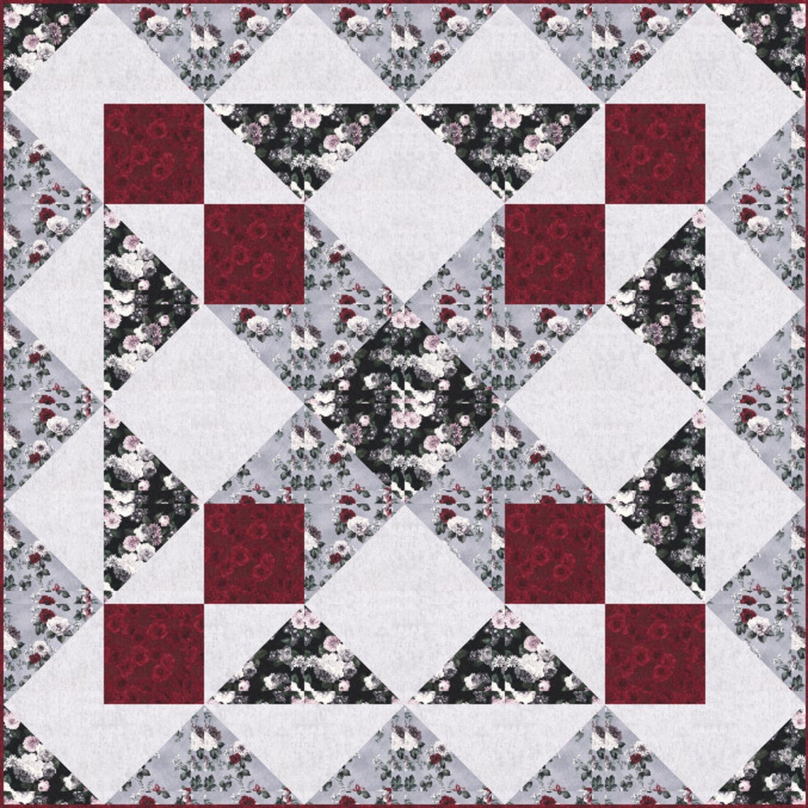 Simply Santa Fe Quilt Pattern 5 Sizes - Etsy