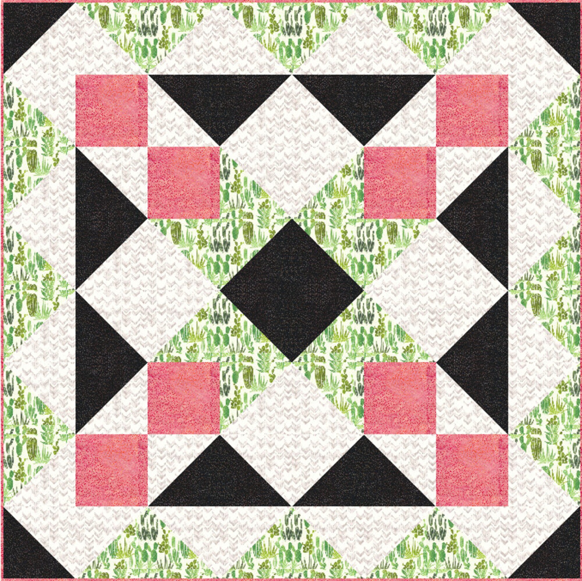 Simply Santa Fe Quilt Pattern 5 Sizes - Etsy