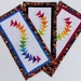 Rainbow Bright Flying Geese Wall Hanging PDF Quilt Pattern - Etsy