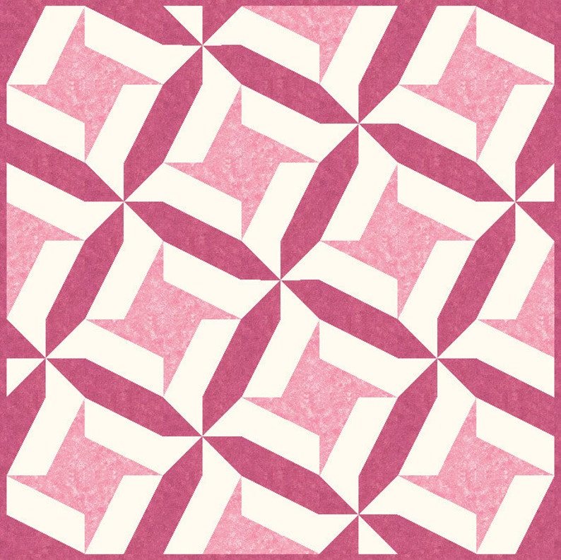 Breezy Point Star Pattern PDF 2 Sizes - 42"x42" & 72"x72" - Etsy