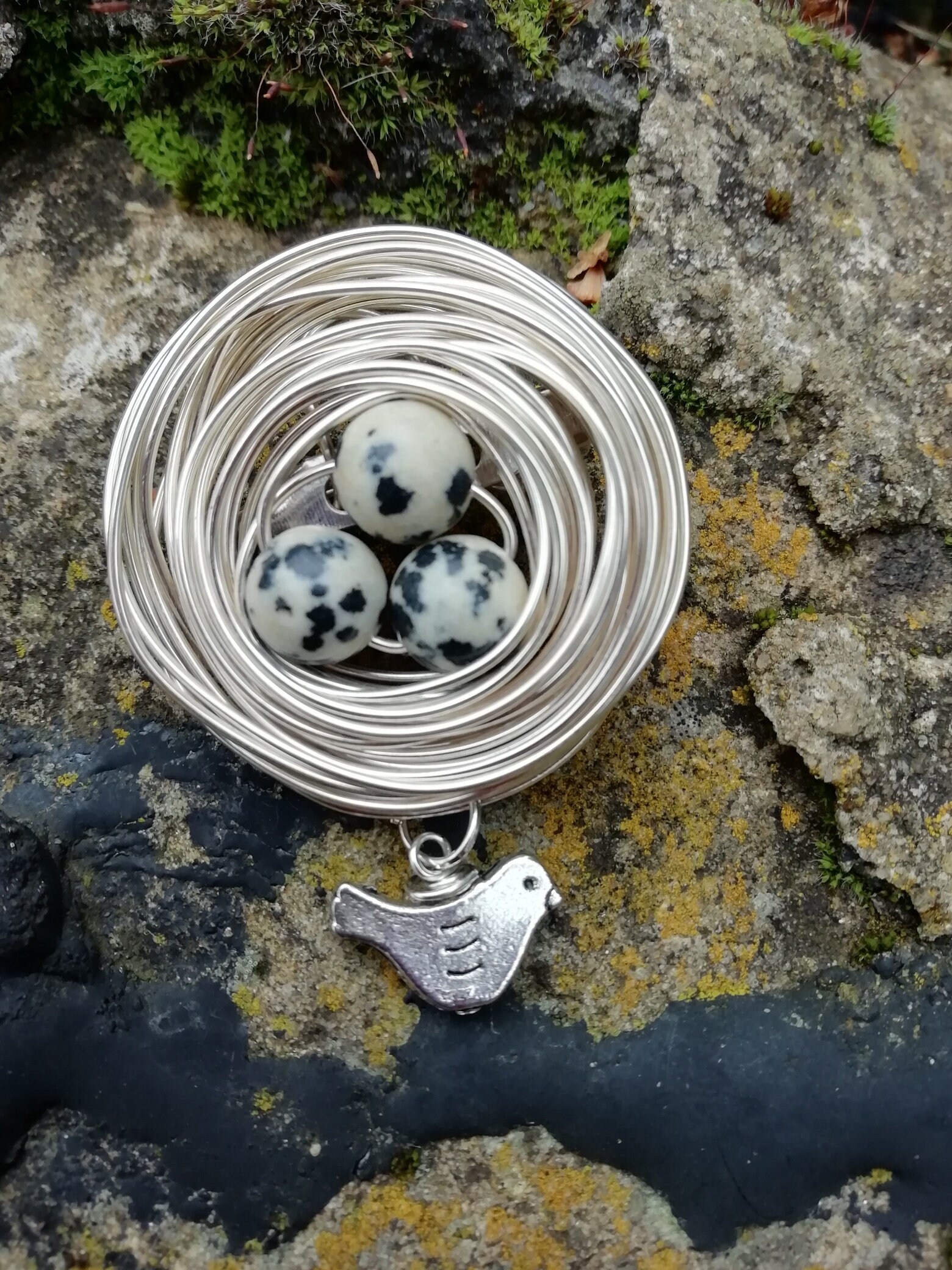 Bird Nest Brooch Pin Unusual Brooch - Etsy