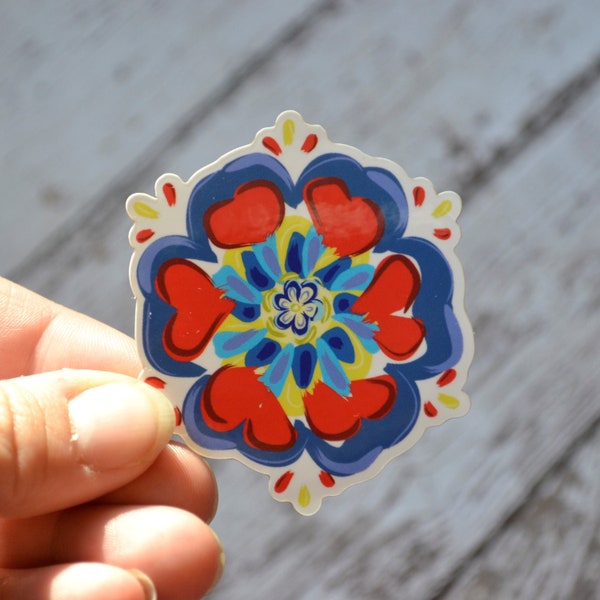 Rosemaling Sticker - Etsy