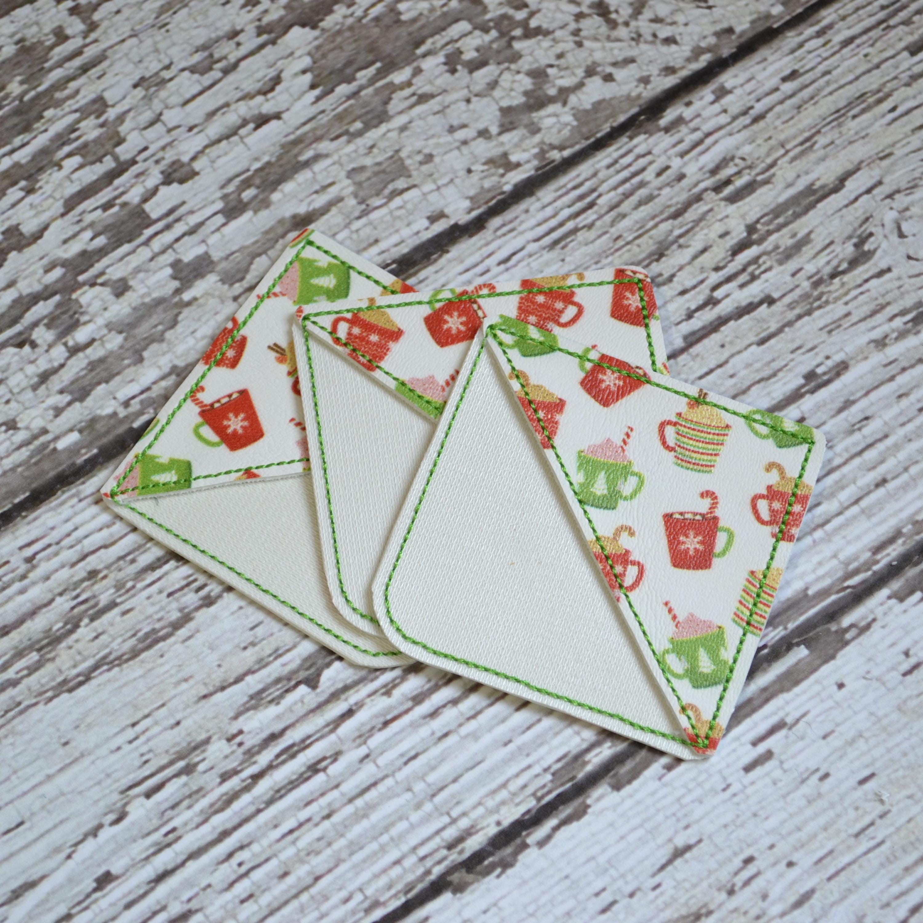 Winter Corner Bookmark, Embroidered Bookmark, Gift for Reader, Teacher ...