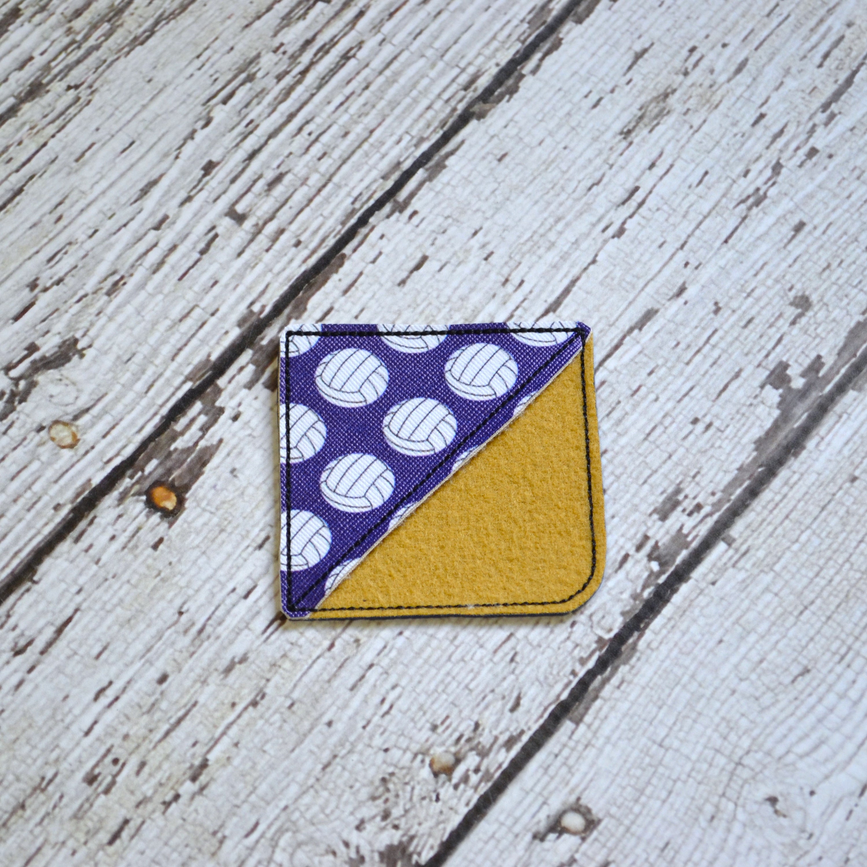Corner Bookmark, Embroidered Bookmark, Reading, Coach, Summer Gift ...