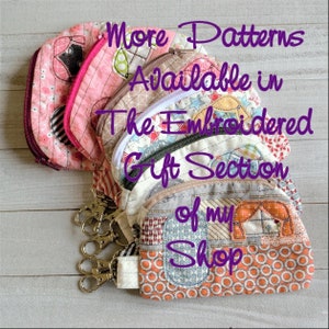 Camper Coin Purse, Embroidered, Fully Lined, Lobster Clasp Clip ...