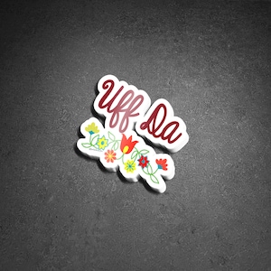 NEW! Ready to Ship - 'uff Da' Vinyl Sticker - 2.5" X 3" - Etsy