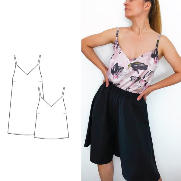 Camisole Pattern - Etsy