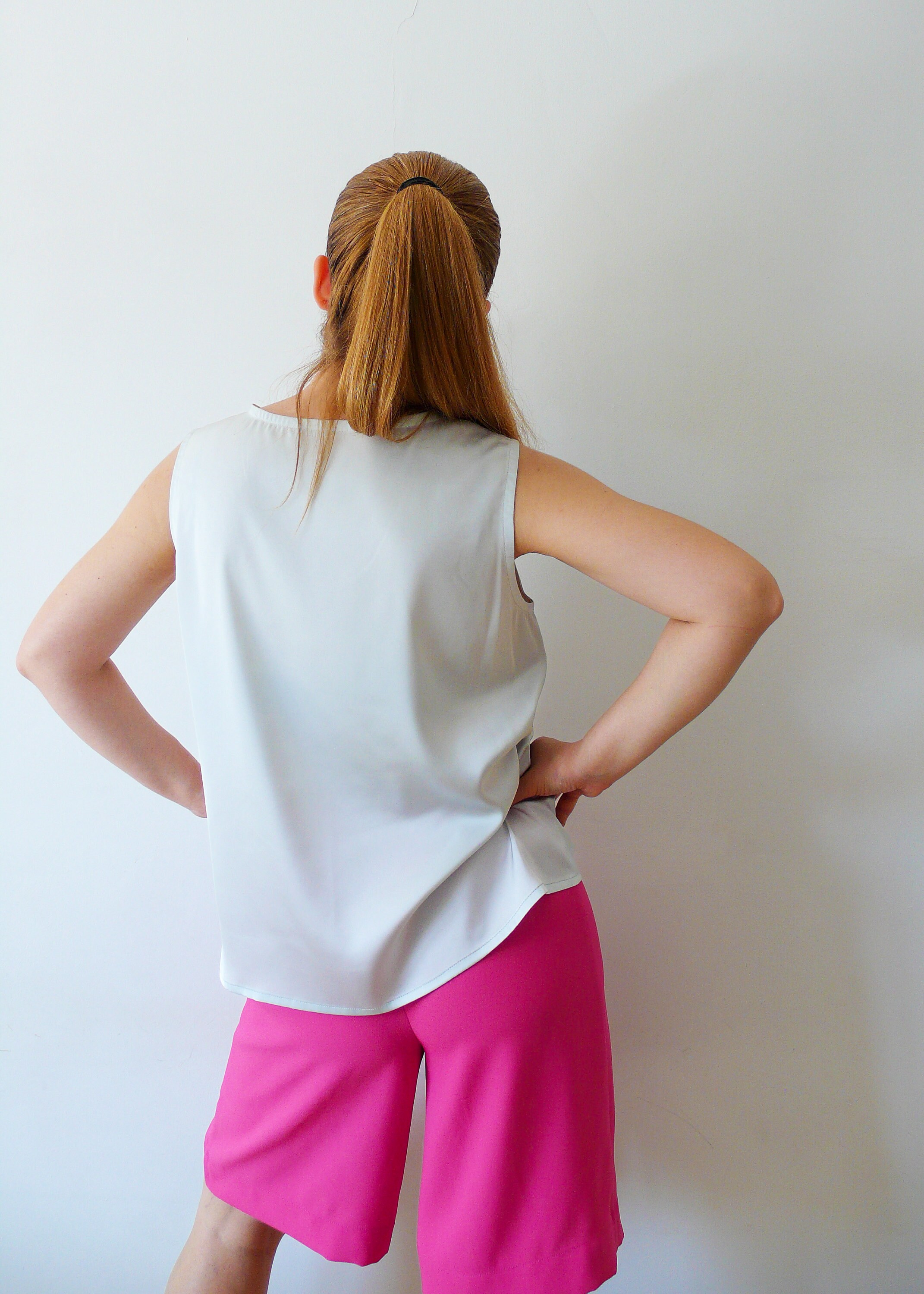 Tank Top PDF Sewing Pattern N.26 | Round Neckline and Sleeveless | With ...