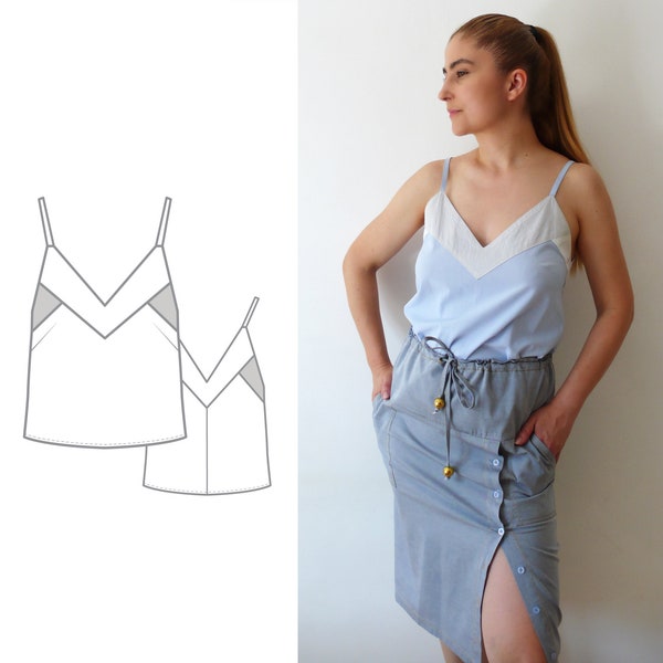 Camisole Pattern - Etsy
