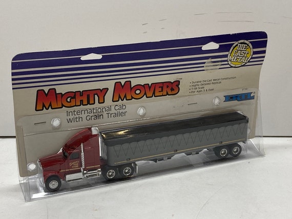 Vintage die cast toy semi truck ERTL Mighty Mover Push & Pull Toys ...