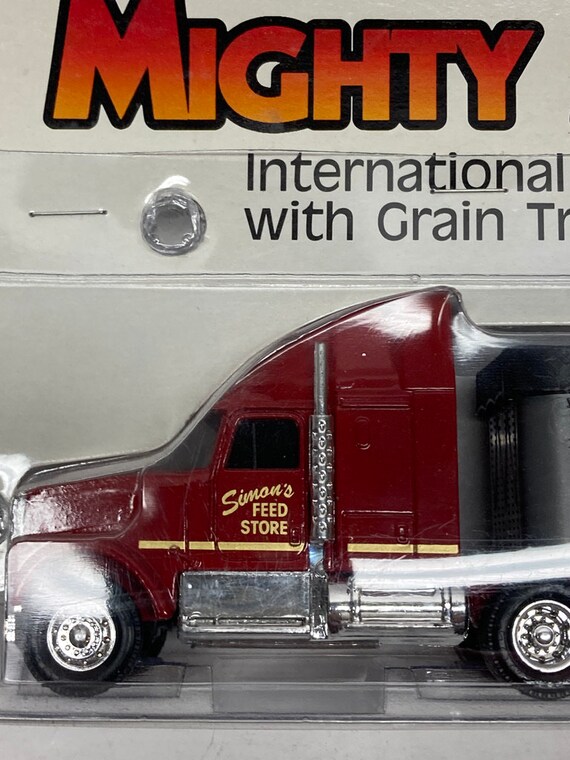 Vintage die cast toy semi truck ERTL Mighty Mover Push & Pull Toys ...