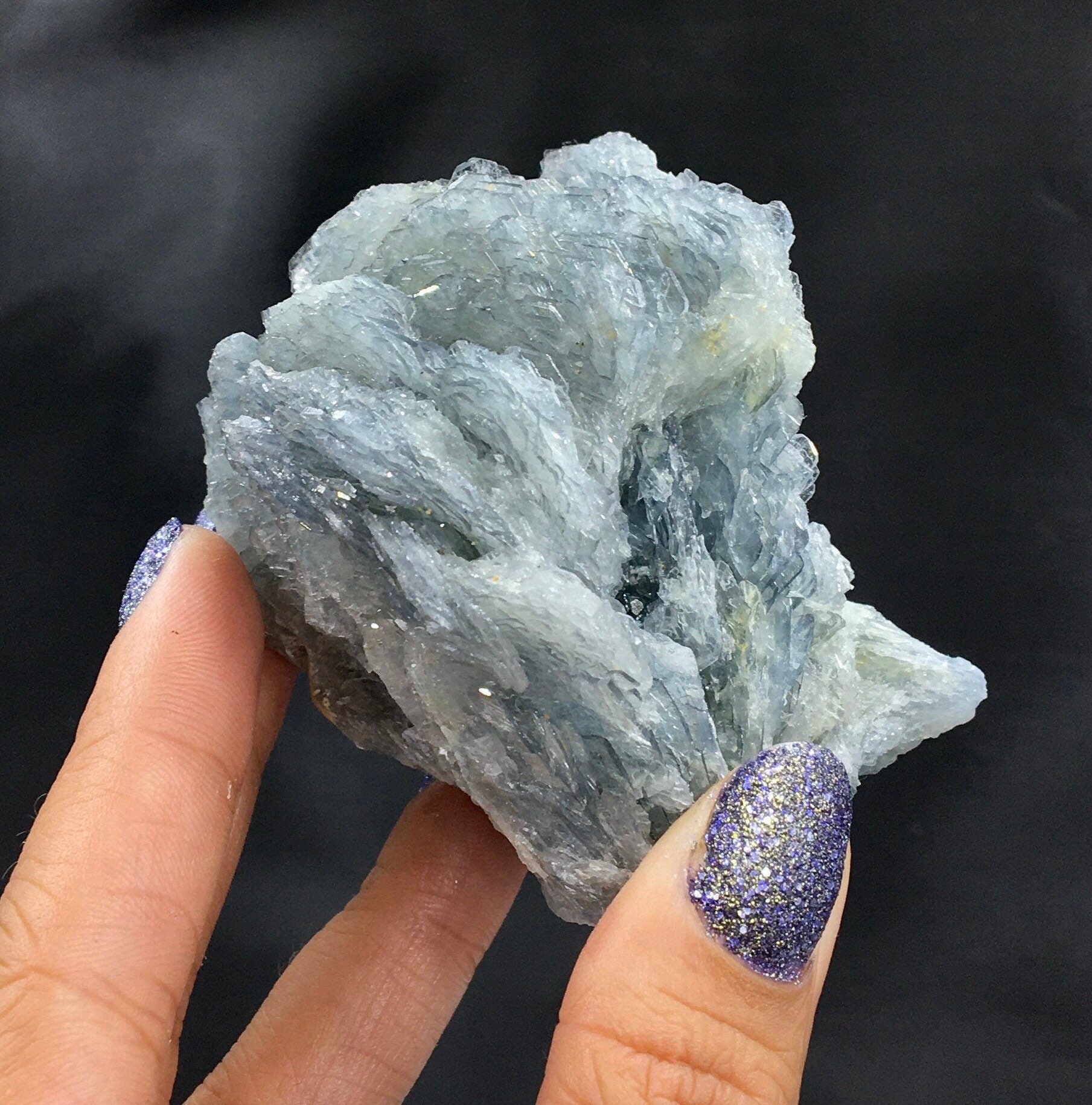 Blue Crystals In Rocks