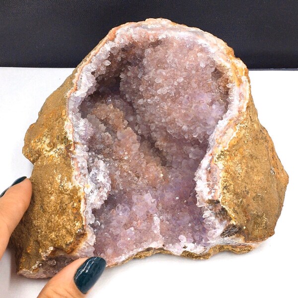 Amethyst Rock Geode - Etsy
