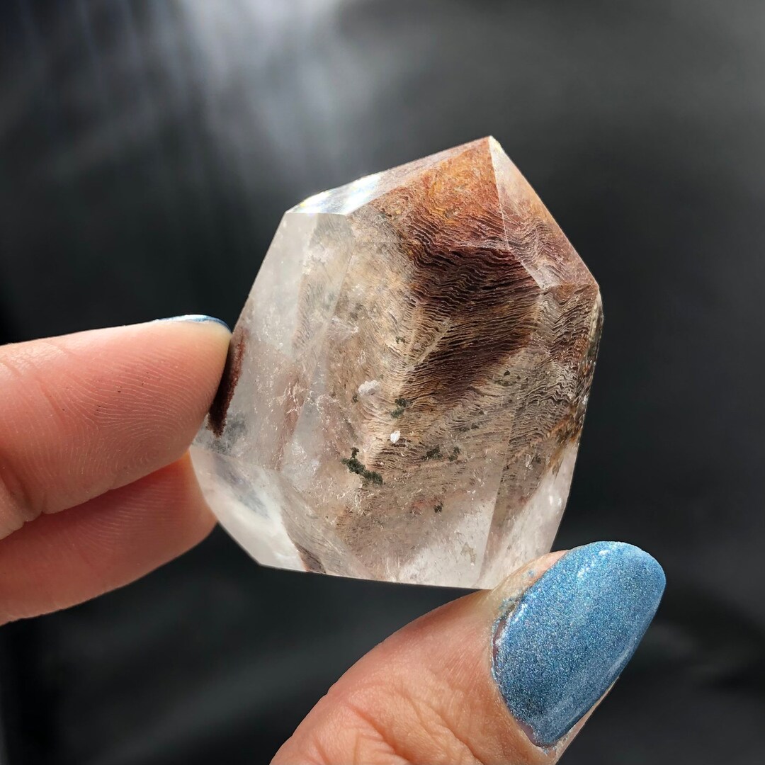 Chlorite Scenic Garden Quartz Polished Crystal Shaped Point Mineral ...