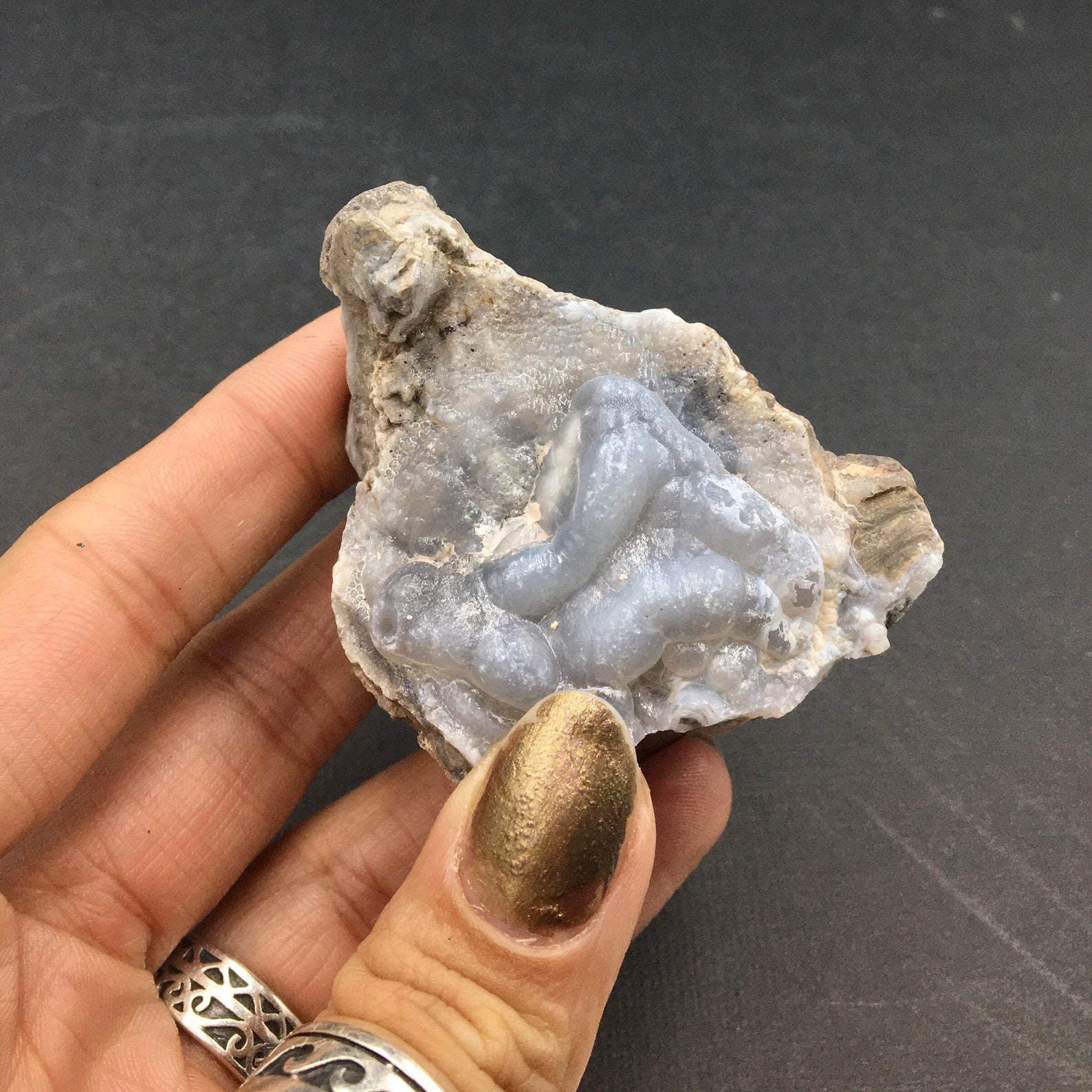 Hyalite Opal Geode UV Fluorescent Botryoidal Glass Opal on - Etsy