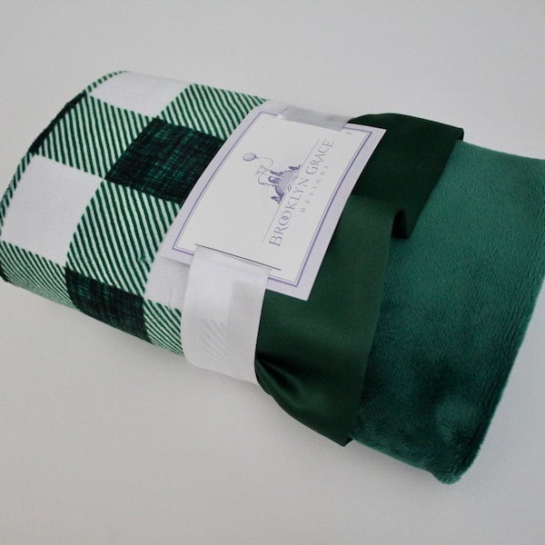 Green Buffalo Check Bedding - Etsy