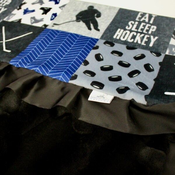 Hockey Quilt - Etsy