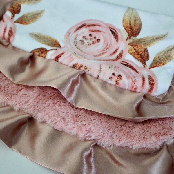 Rose Crib Bedding - Etsy