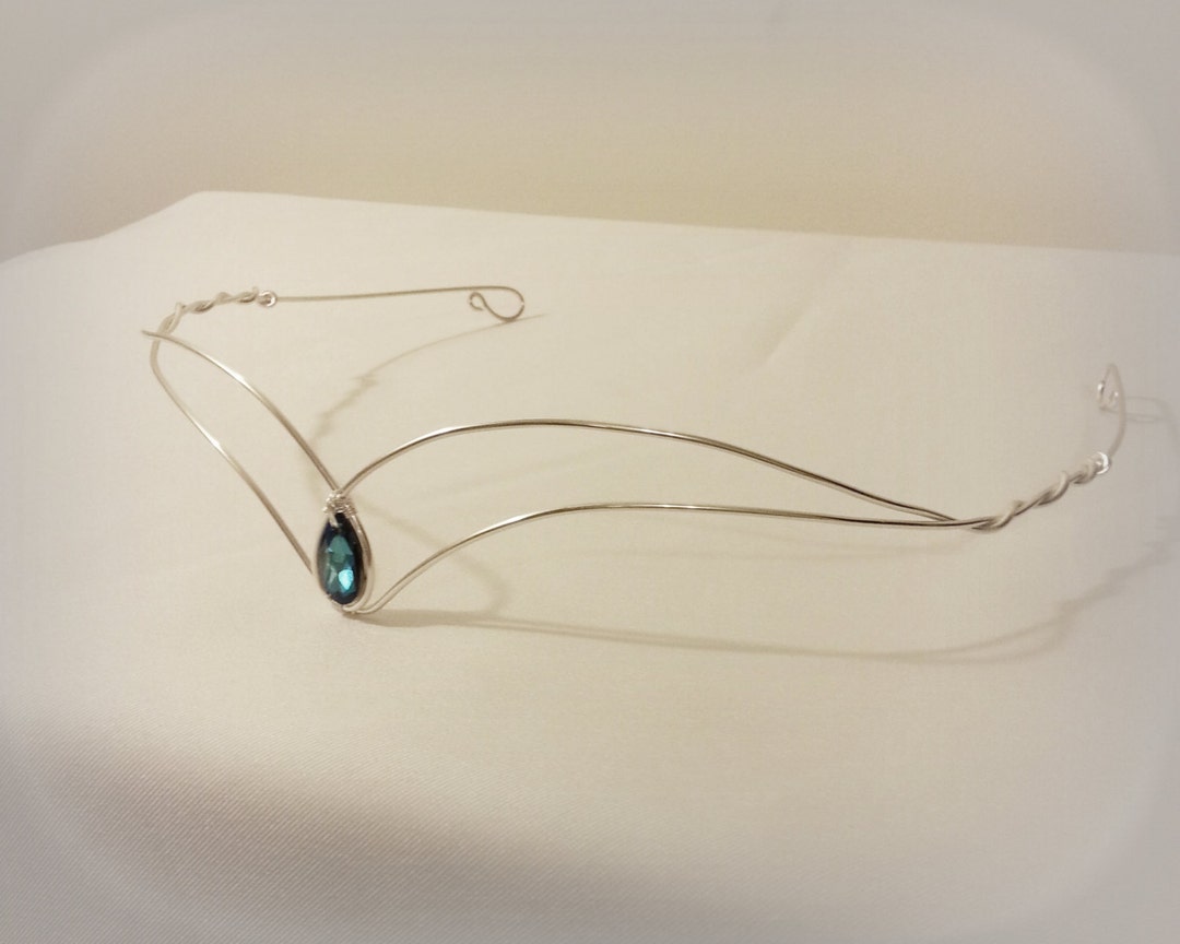 Medieval Renaissance Circlet, Mermaid Elven Tiara, Pagan Fantasy Crown ...