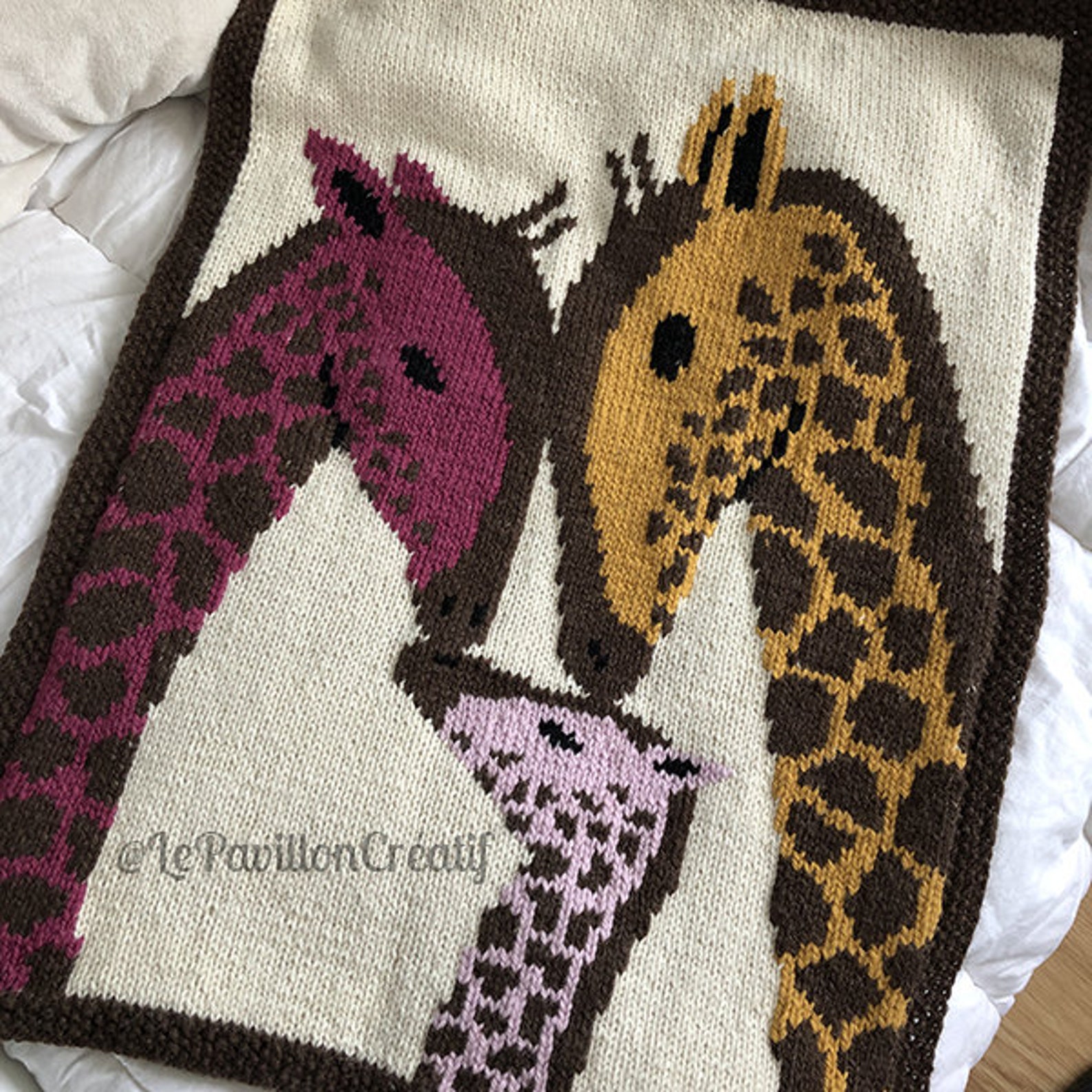 Giraffe Pattern, Knit Chart, Giraffe Chart, Knit Pattern, Giraffe ...