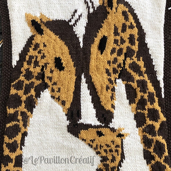 Giraffe Pattern Knit Chart Giraffe Chart Knit Pattern - Etsy Australia