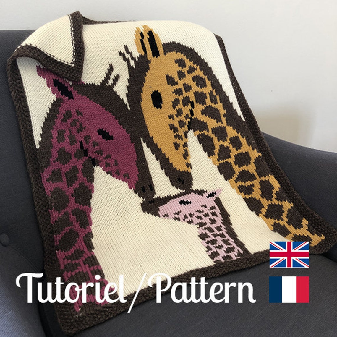 Giraffe Pattern Knit Chart Giraffe Chart Knit Pattern - Etsy