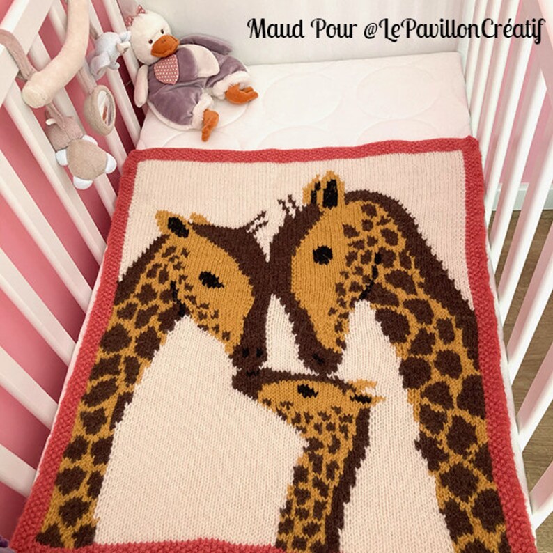 Giraffe Pattern, Knit Chart, Giraffe Chart, Knit Pattern, Giraffe ...