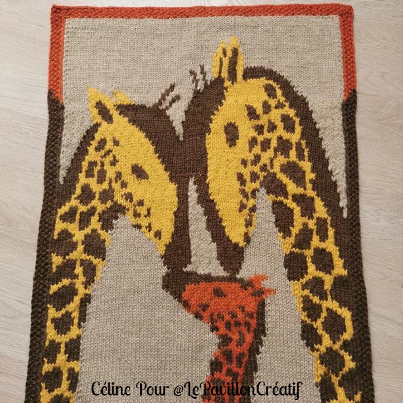 Giraffe Pattern Knit Chart Giraffe Chart Knit Pattern - Etsy New Zealand