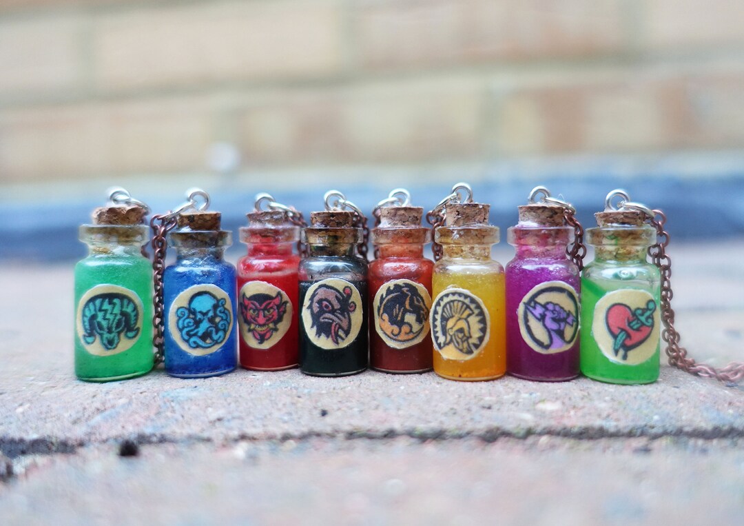 Bioshock Infinite 'vigors' Bottles Necklaces and Glass Bottle Charms - Etsy