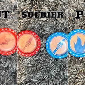TF2 Team Fortress 2 Bottle Cap Badges - Etsy