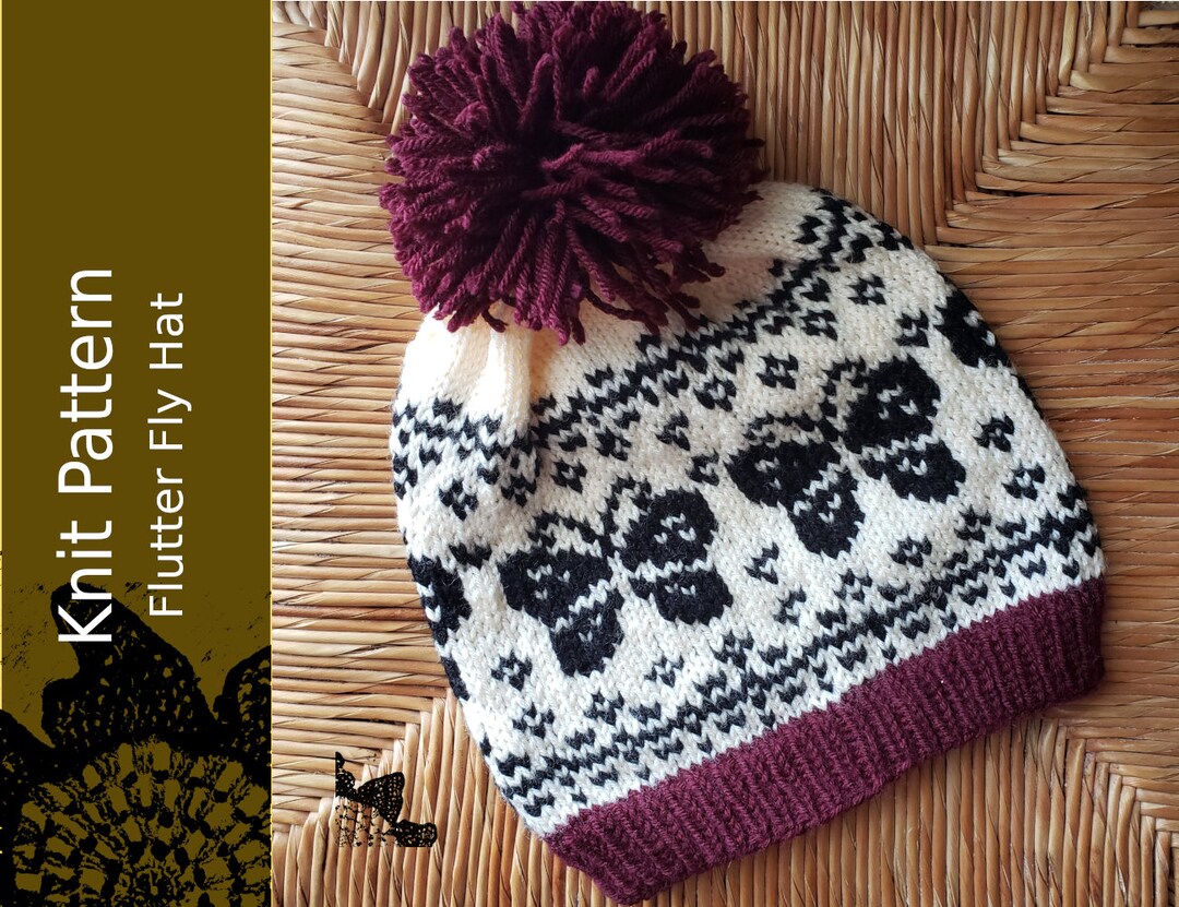 Flutter Fly Hat PDF Pattern - Etsy