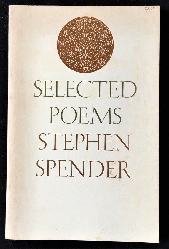 Selected Poems of Stephen Spender Stephen Spender Random - Etsy