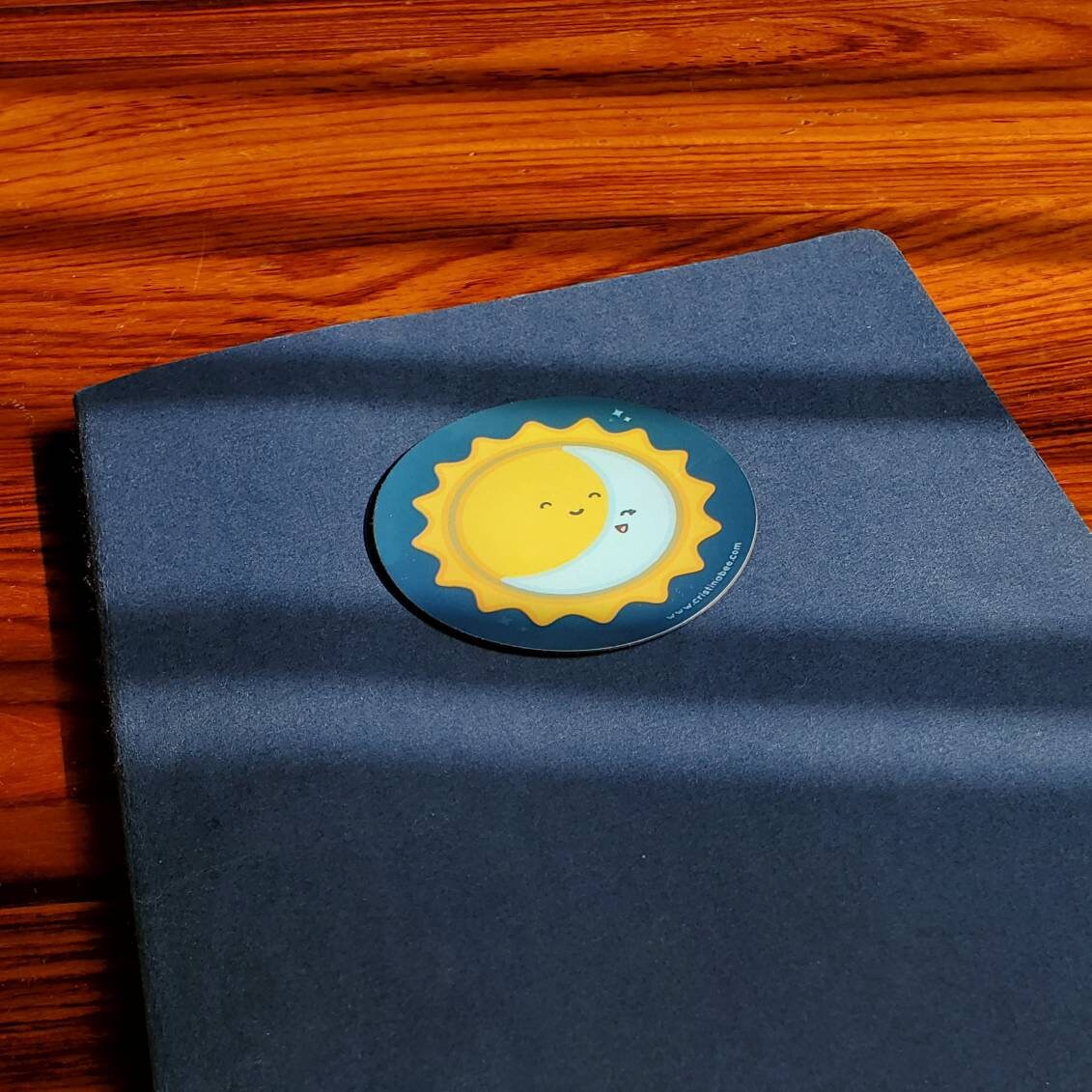 Sun & Moon Vinyl Sticker | Waterproof, Fade-proof,laptop Decal - Etsy