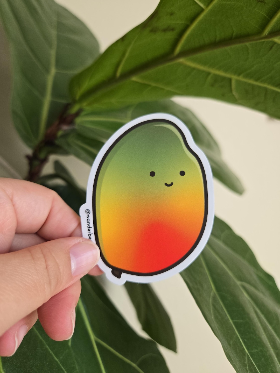 Mango Feliz Vinyl Sticker | Waterproof, Fade Proof, Fruta, Mangonada ...