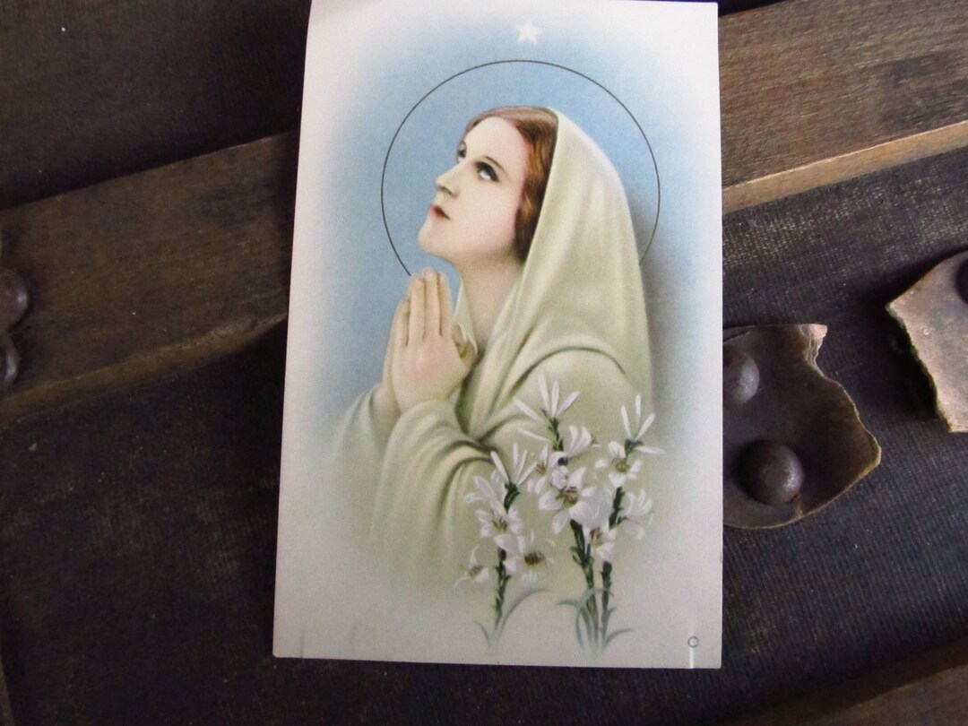 Vintage Religious Postcards - Remembrance Cards - Catholic Collectible ...