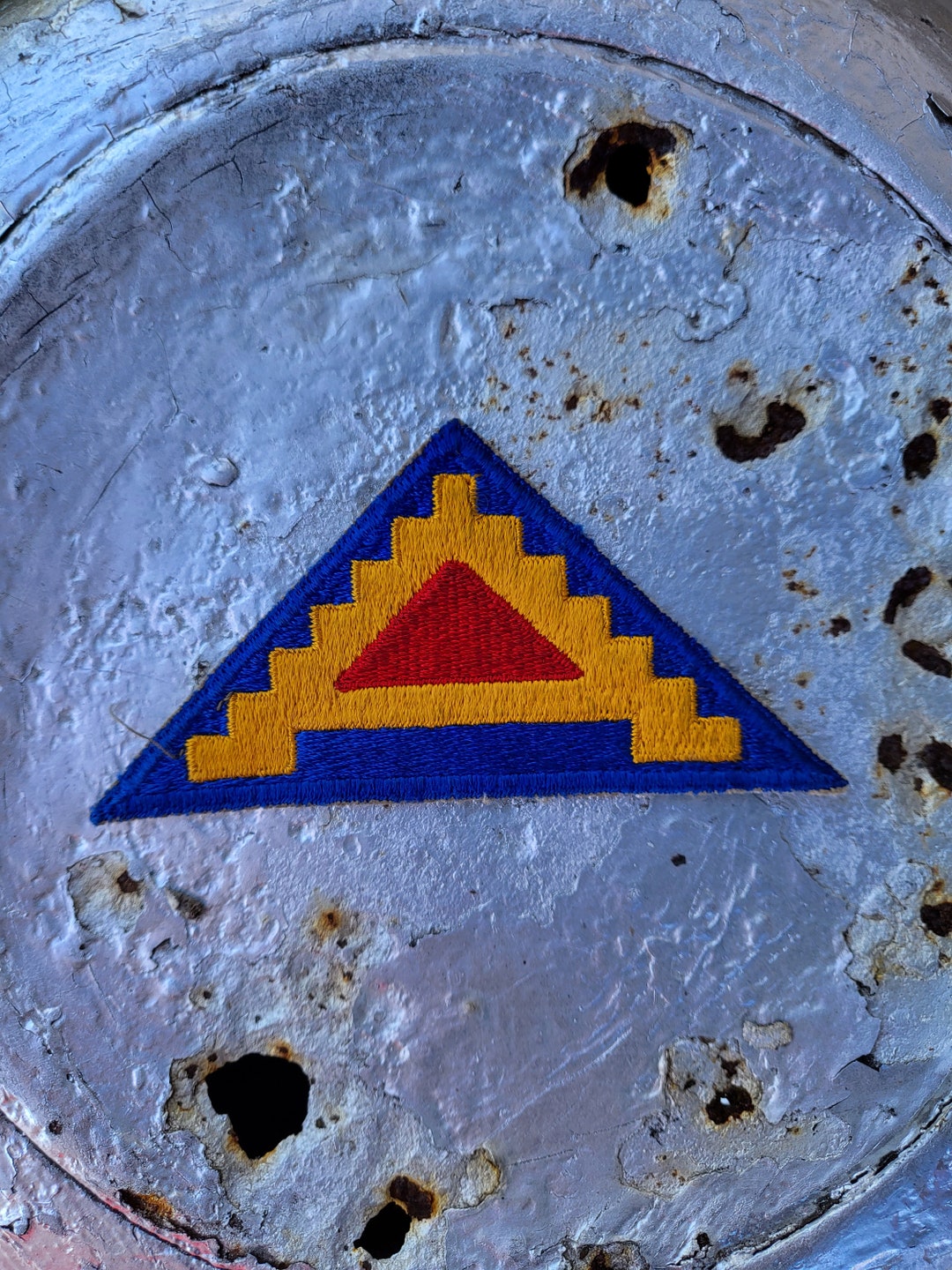 Vintage WW2 ASCC 7 Steps to Hell Pyramid of Power Patch Badge - Etsy