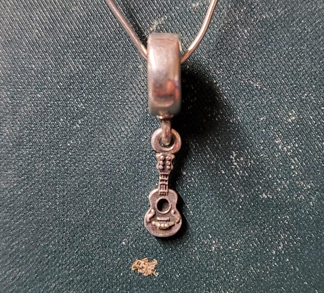 Pandora Charm Guitar Sterling Silver ALE Retired - Etsy