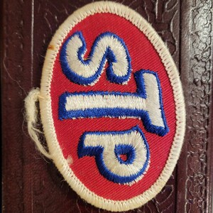 Vintage STP Patch Badge Sew on Un Used - Etsy