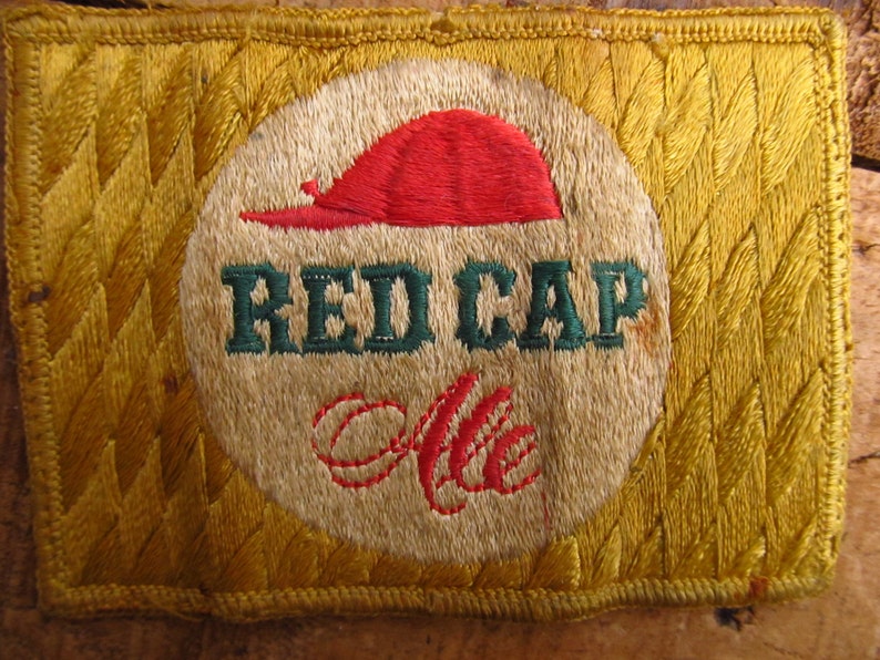 Vintage Red Cap Ale Beer Uniform Brewery Patch Vintage - Etsy