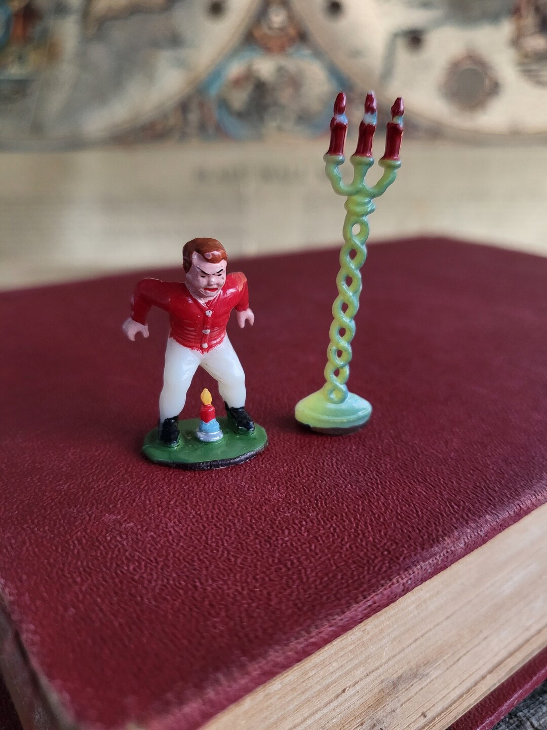 1960s Fairykin by Marx Jack Be Nimble and Candelabra Miniature Toy - Etsy