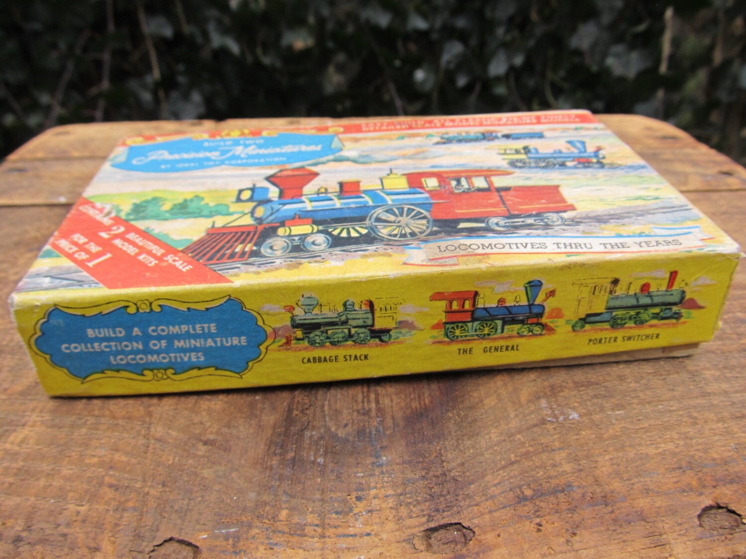 Vintage 1950's Plastic Train Engine Model Kit - Precision Miniatures by ...