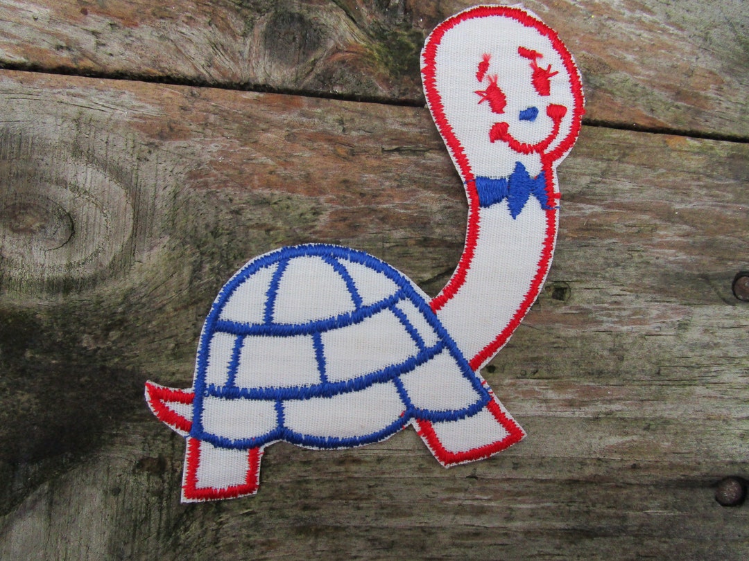 Vintage Turtle Patch - Happy Turtle Patch - 1970's Turtle Patch - Etsy