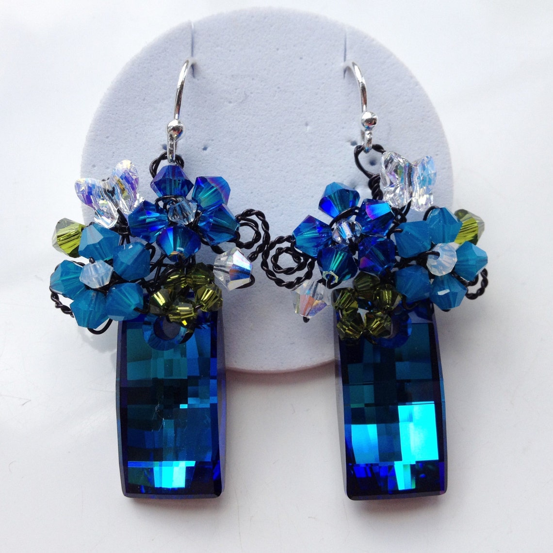 Blue Jewellery Set Jewellery Set Something Blue Wedding - Etsy UK
