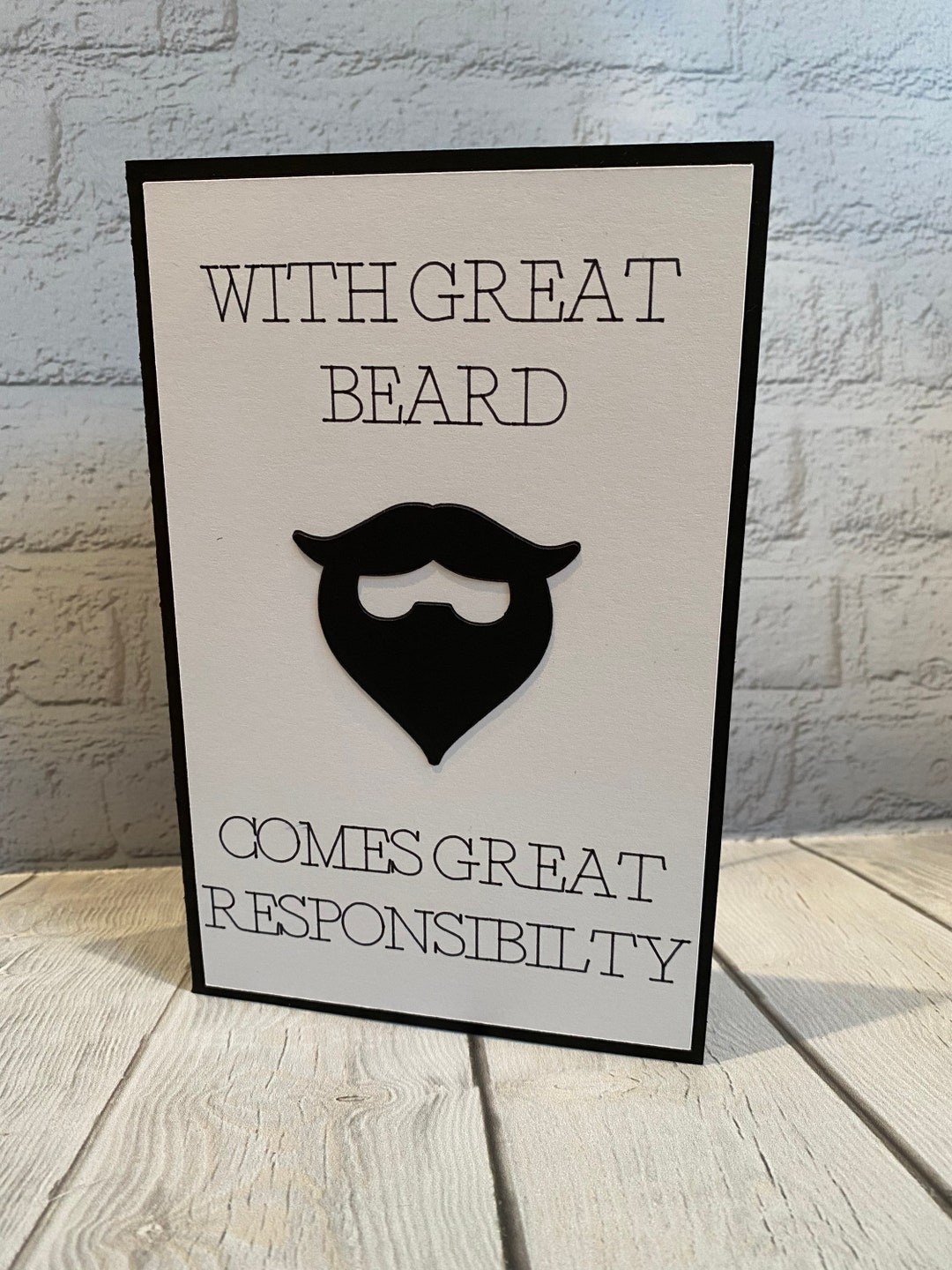 Fun Beard Card - Etsy